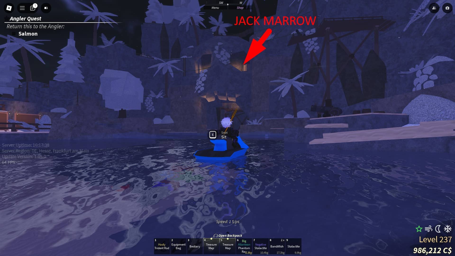 Fisch Roblox Treasure Maps & Nukes Guide - How to Get and Use Them ...