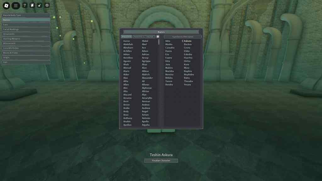 Deepwoken Character Creation Guide - Best Attributes, Boons, Flaws ...