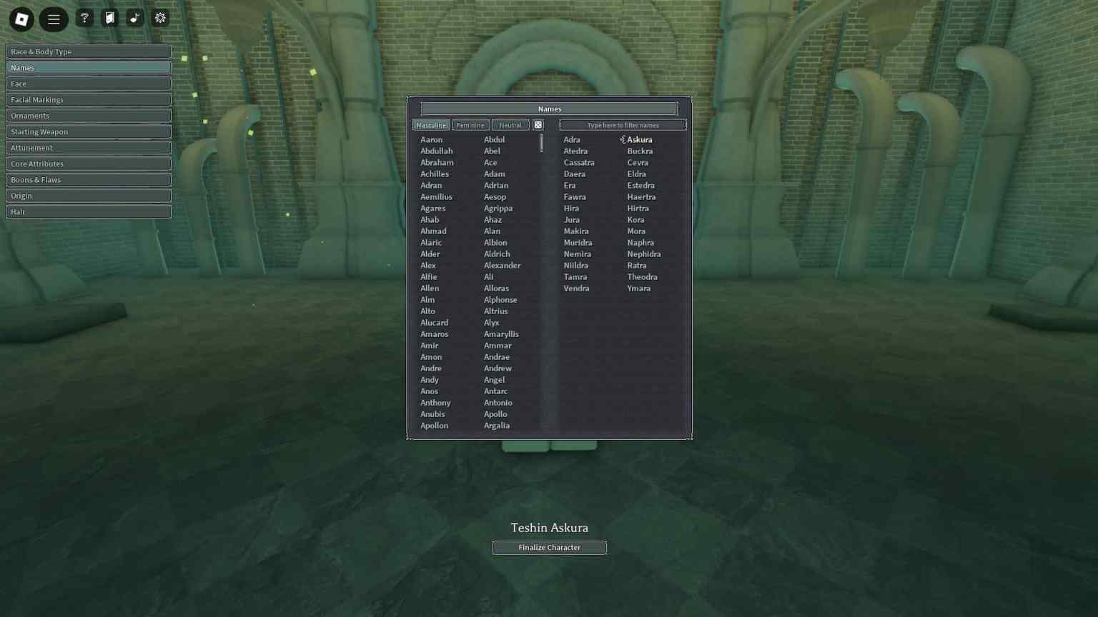 Deepwoken Character Creation Guide - Best Attributes, Boons, Flaws ...
