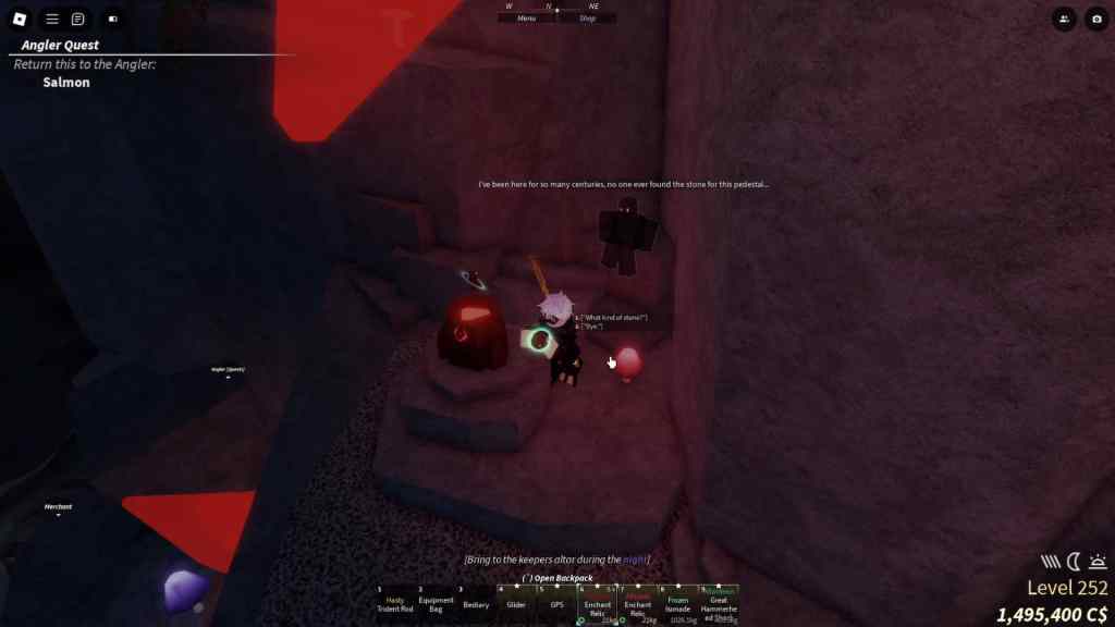 How to Get Rod of Depths in Fisch - Complete Maze and Enchant Relics ...