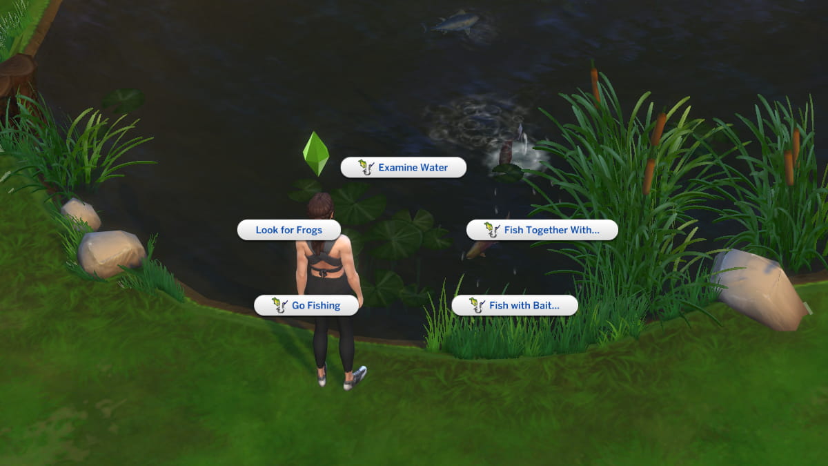 How to fish with Bait in Sims 4 – Destructoid