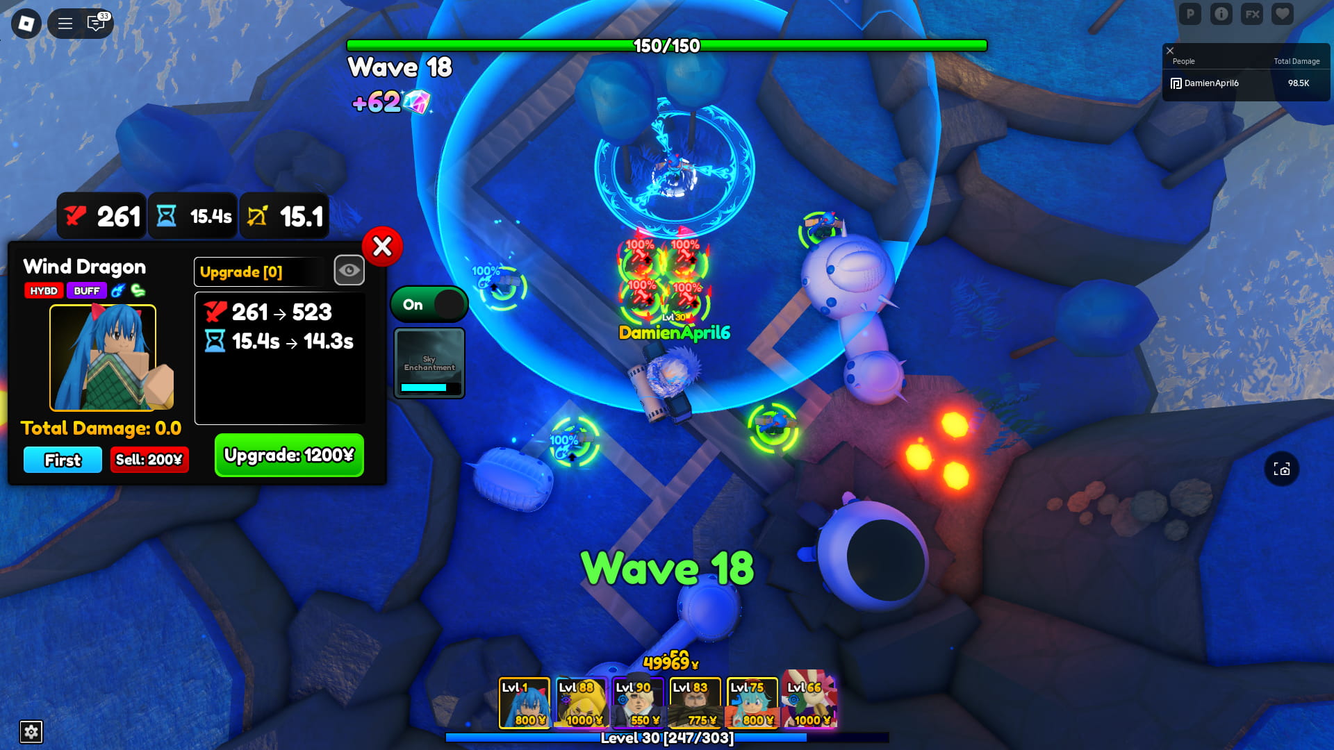 How to Perfectly Infinite 100% Buff With Erwin, Wendy, and Leafy in ...