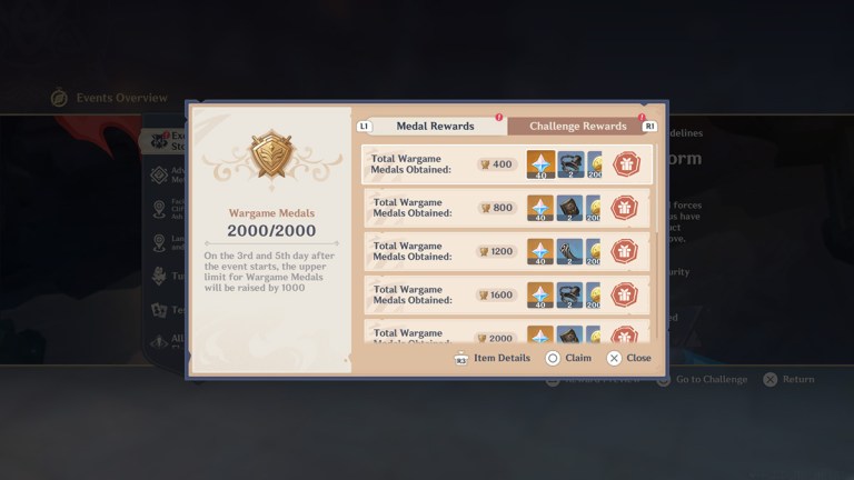 Genshin Impact Exercise Surging Storm event guide: All rewards and ...