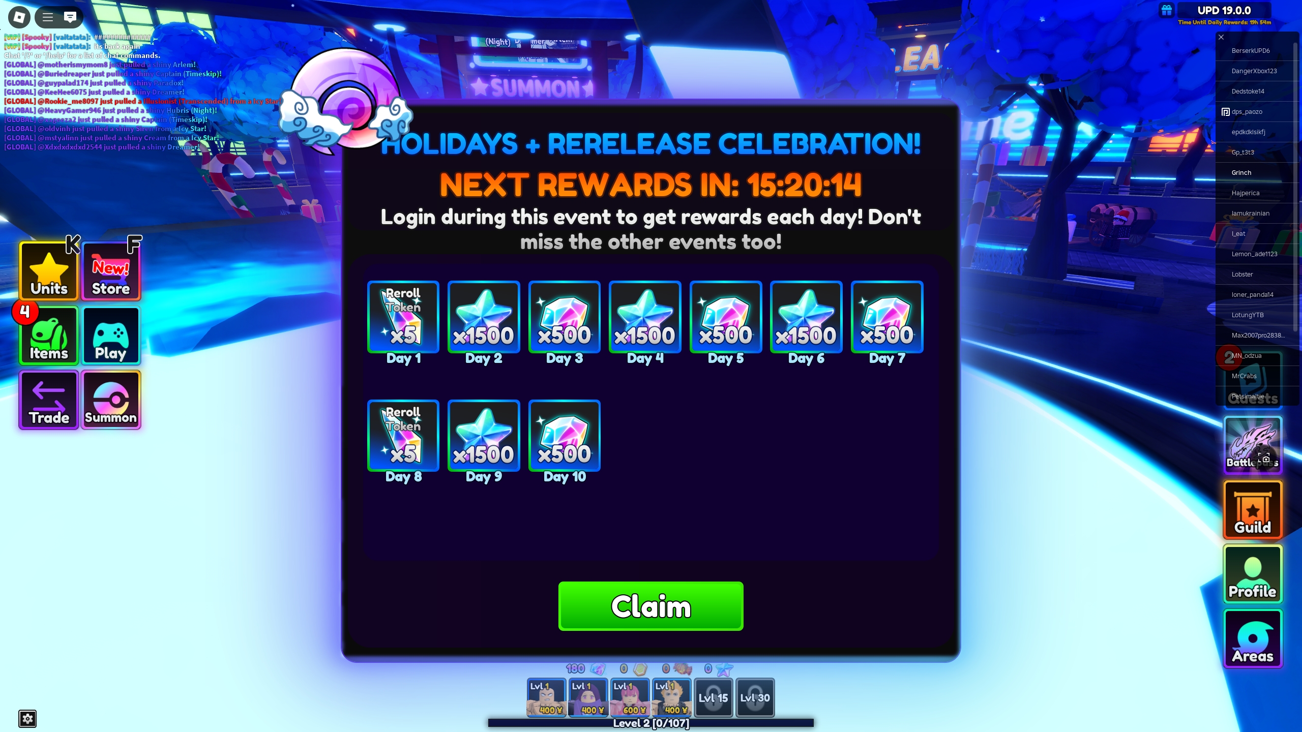 Anime Adventures Christmas Event Guide (Frozen Abyss) – Destructoid