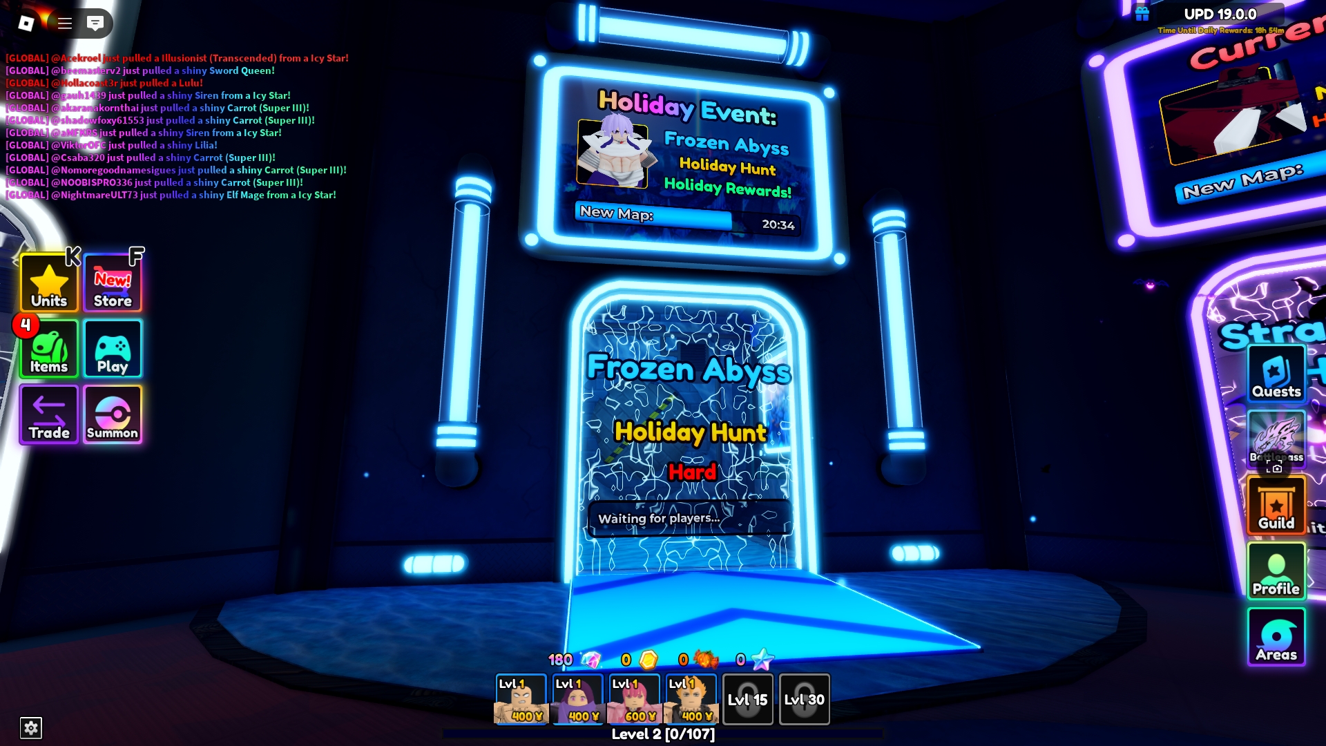 Anime Adventures Christmas Event Guide (Frozen Abyss) – Destructoid