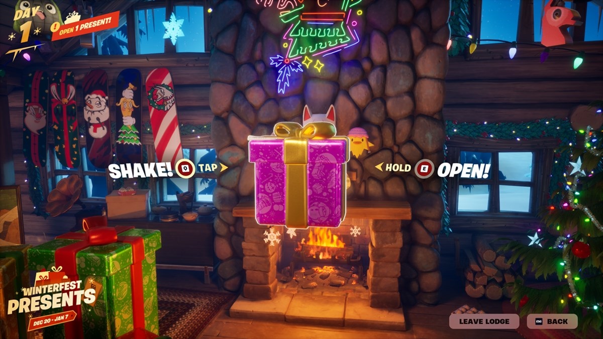 How to fix the no present bug in Fortnite Winterfest – Destructoid