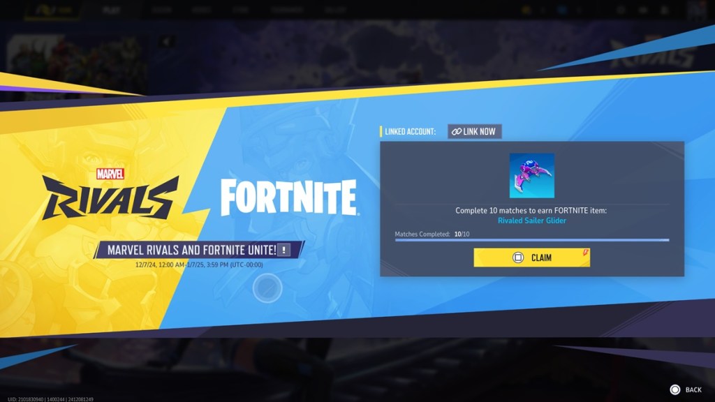 How to get Rivaled Sailer Glider in Fortnite