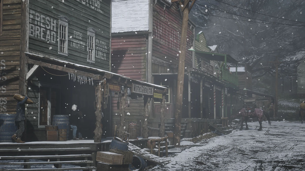 New Red Dead Redemption 2 mod turns the Wild West into a winter ...