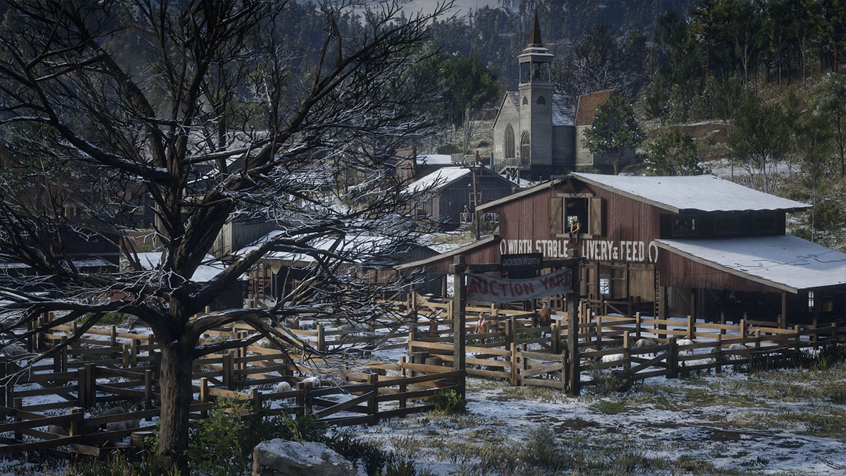 New Red Dead Redemption 2 mod turns the Wild West into a winter ...