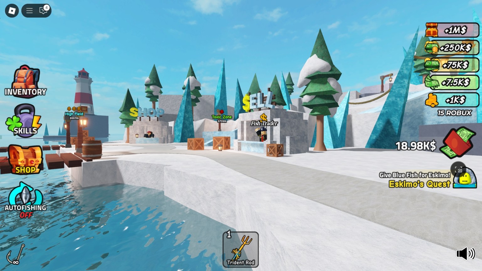 Complete GO FISHING Roblox Map - NPCs, Fish & more – Destructoid