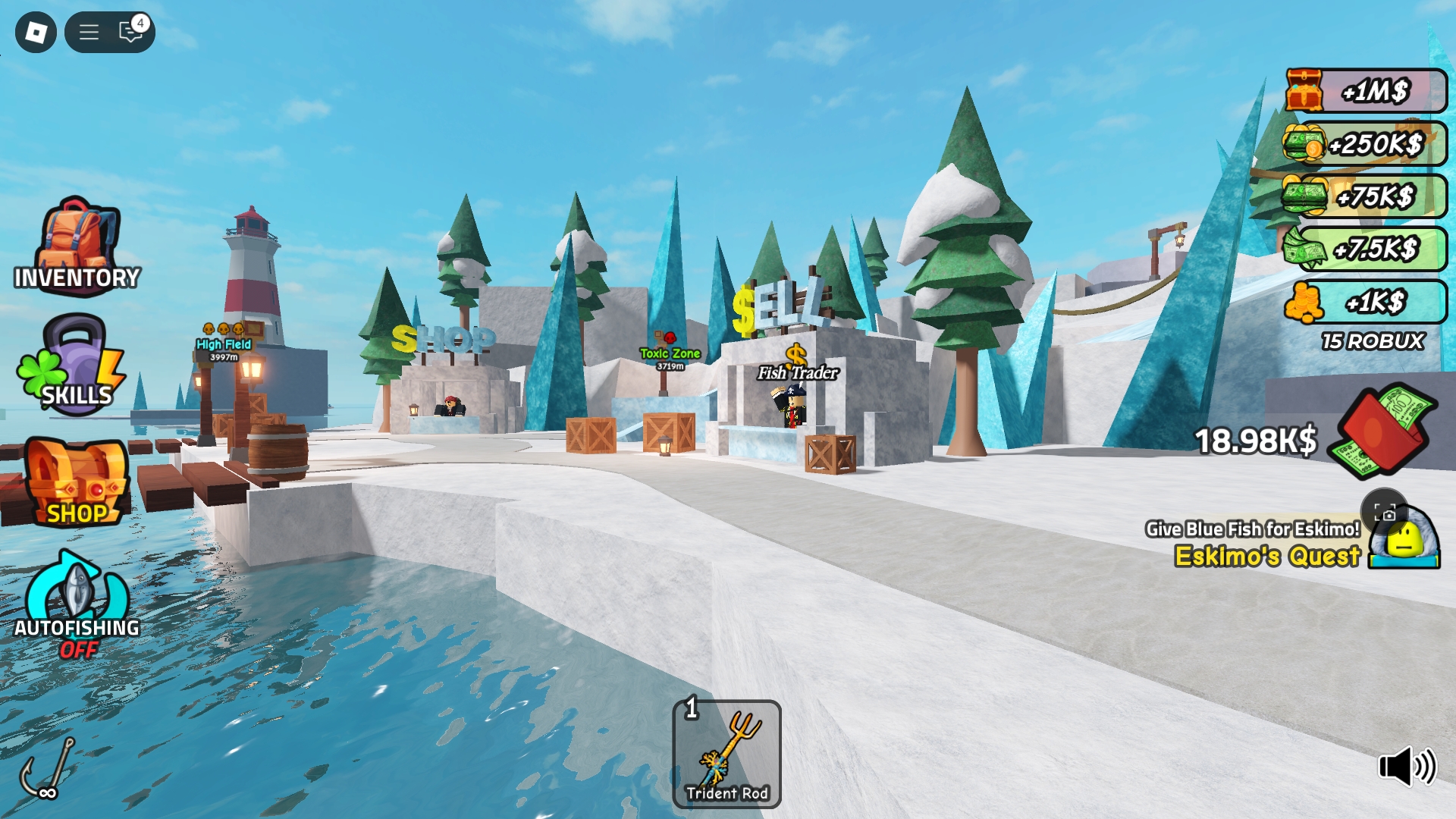 Complete GO FISHING Roblox Map - NPCs, Fish & more – Destructoid