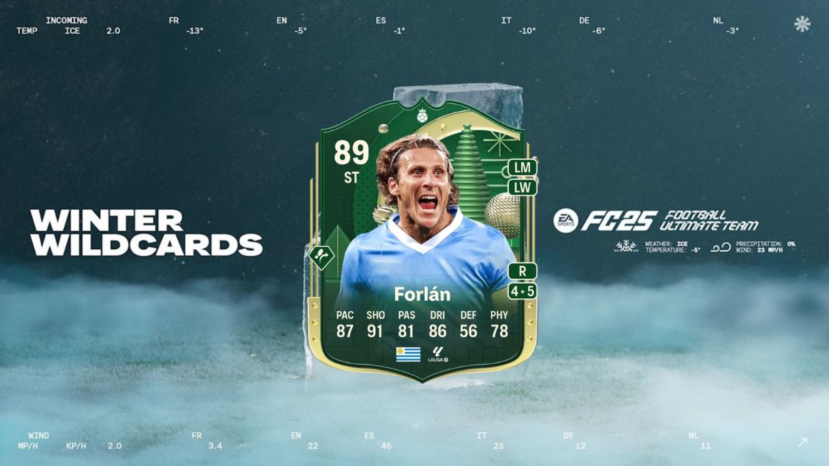 EA FC 25 Diego Forlan Winter Wildcards Hero SBC solutions – Destructoid