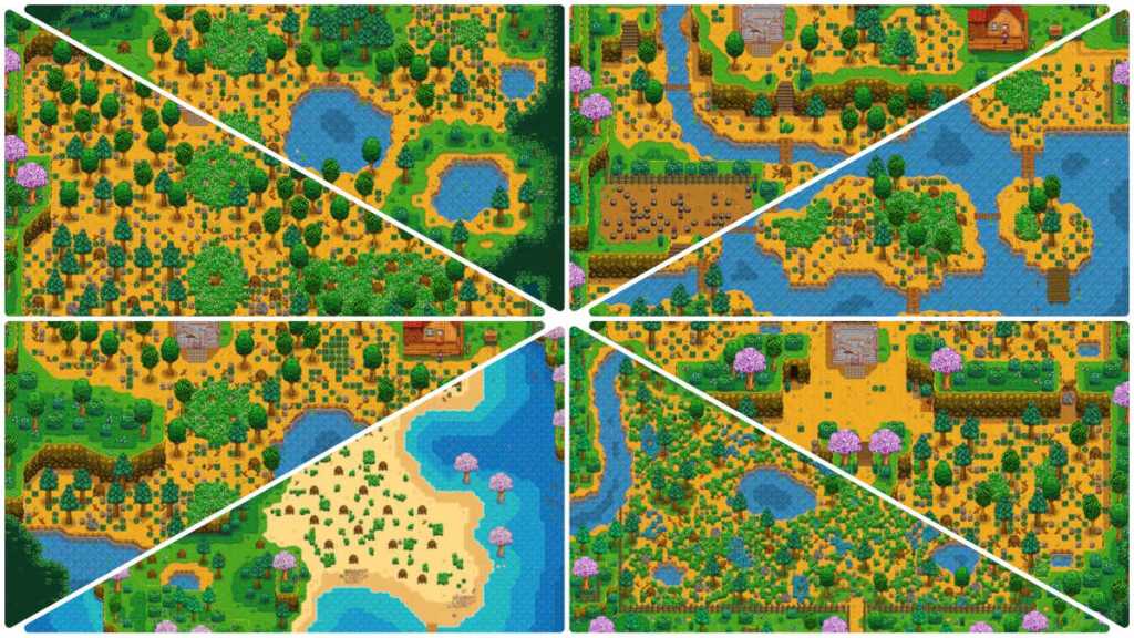 All farm maps in Stardew Valley and their bonuses – Destructoid