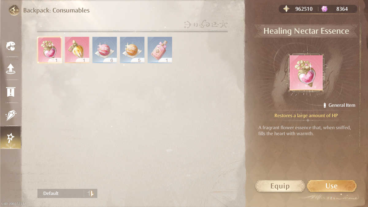 How to get and use healing items in Infinity Nikki – Destructoid