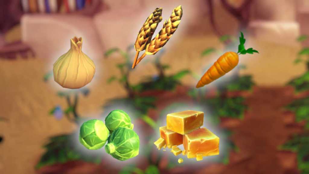 How to make Roasted Barley and Veggies in Disney Dreamlight Valley ...