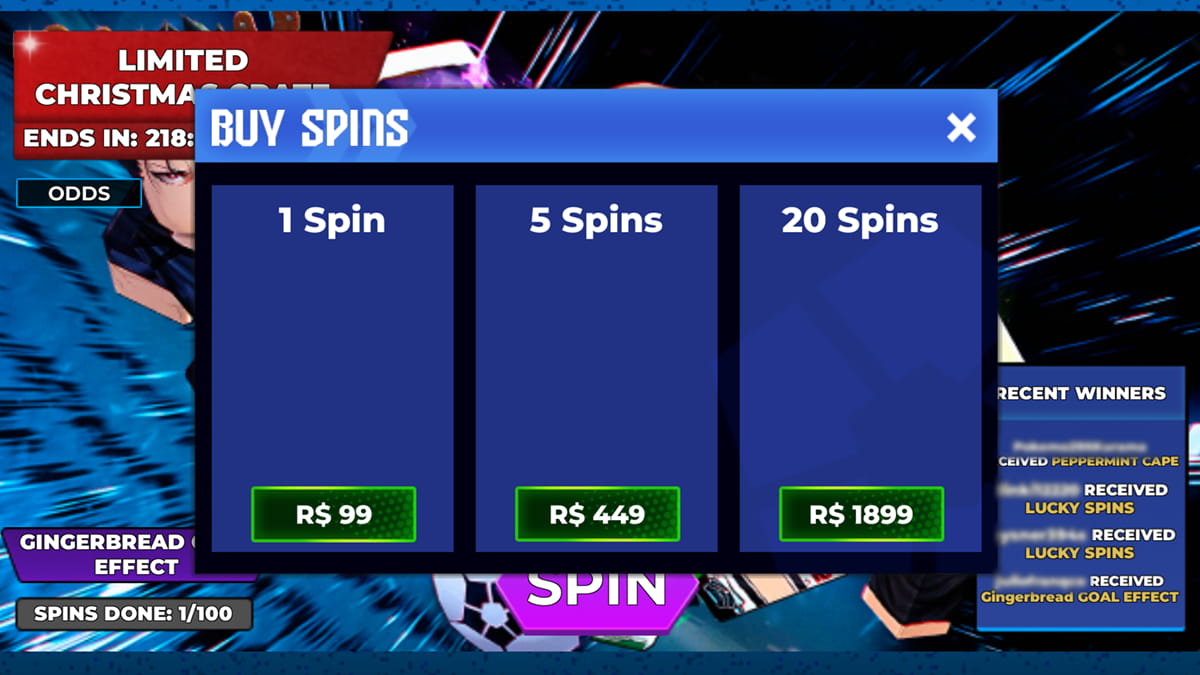 How to get more Christmas event spins in Blue Lock Rivals (Winter ...