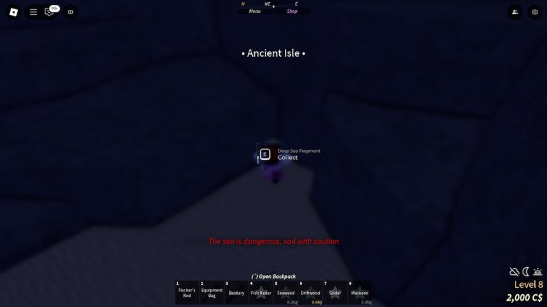 All Gemstone Ancient Fragment Locations in Fisch