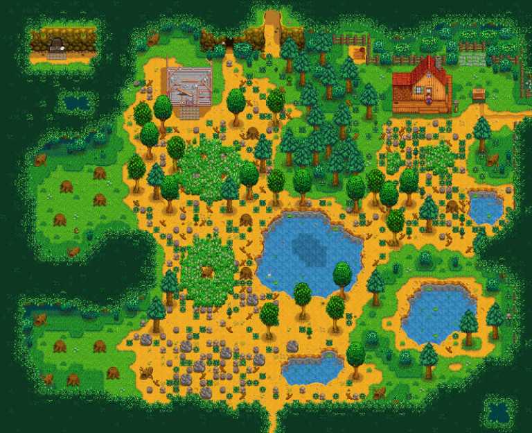 All farm maps in Stardew Valley and their bonuses – Destructoid