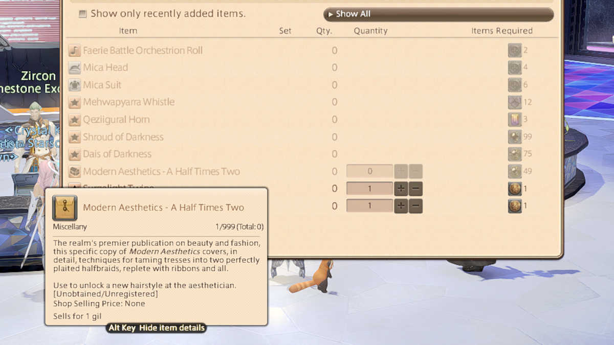 How to get the "A Half Times Two" hairstyle in Final Fantasy XIV ...