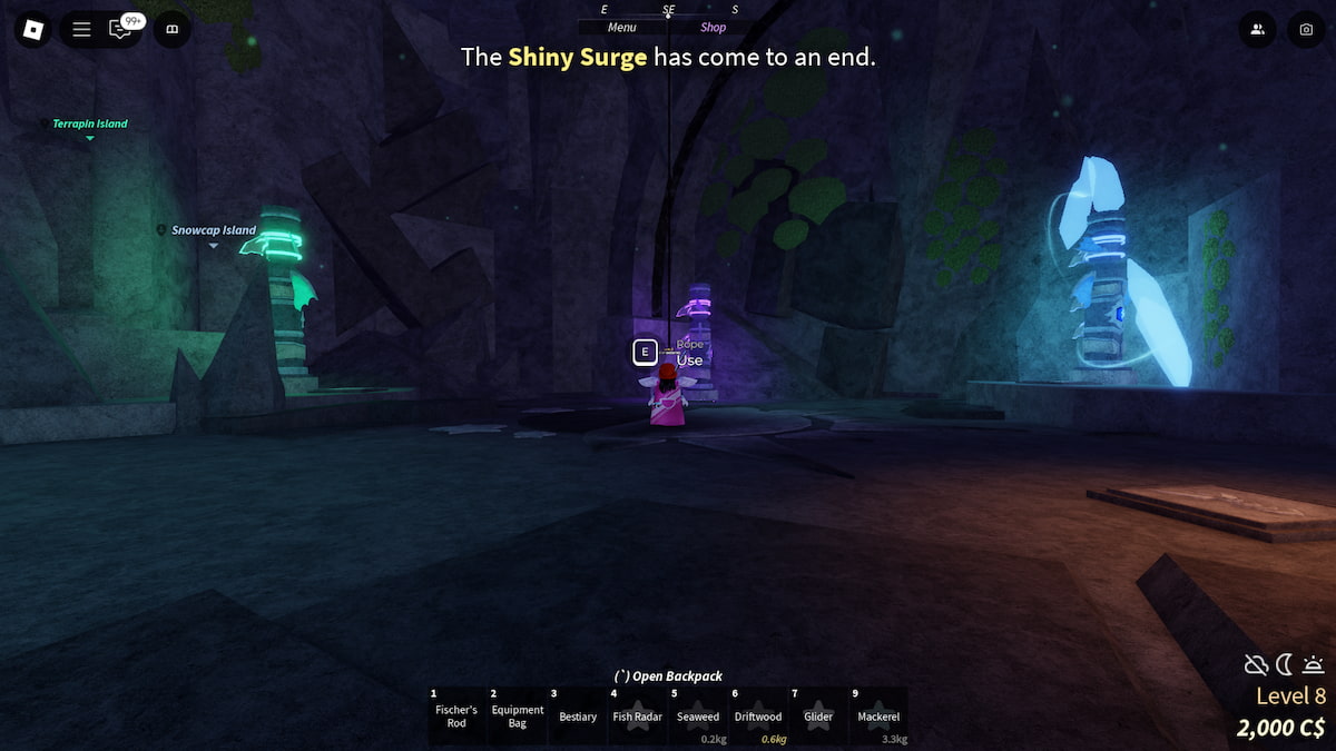 All Gemstone Ancient Fragment Locations in Fisch