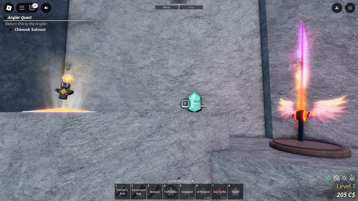 All Gemstone Ancient Fragment Locations in Fisch