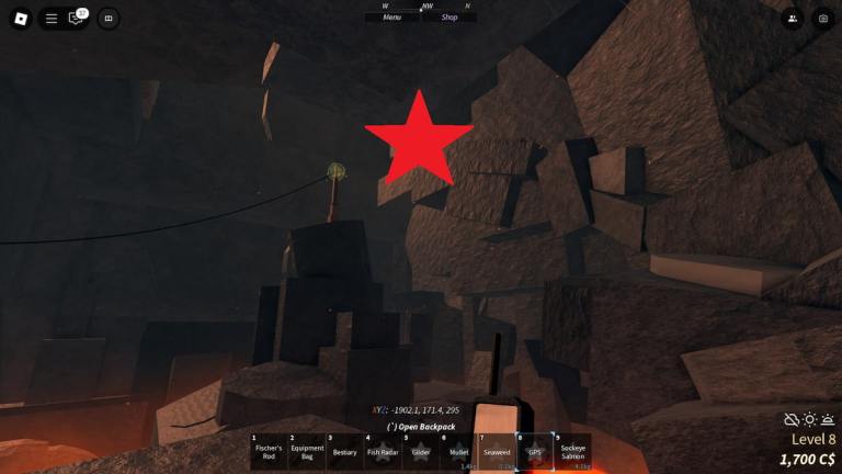 How to find and use the Meteor Totem in Fisch