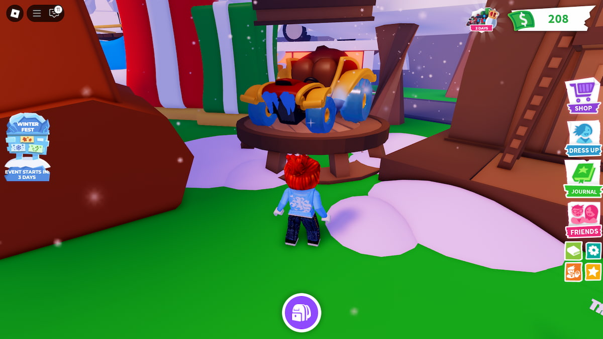 Adopt Me Advent Calendar event: How to get the Hot Rod Sleigh