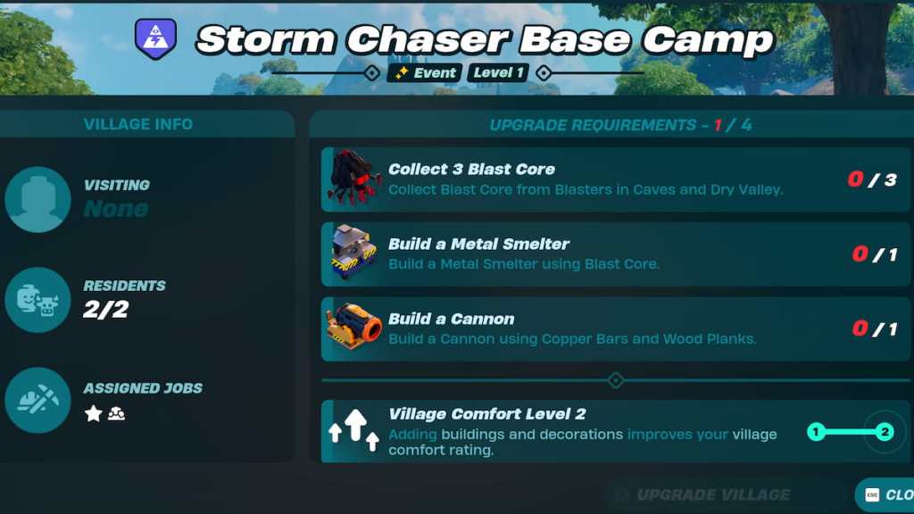 How to find and upgrade the Storm Chaser Village in LEGO Fortnite – Destructoid