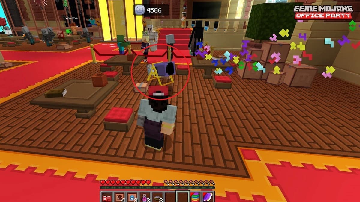 Minecraft Eerie Mojang Office Party event guide: All sticker challenges ...