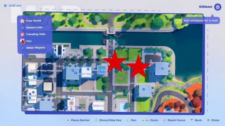 All ATM locations in LEGO Fortnite Brick Life