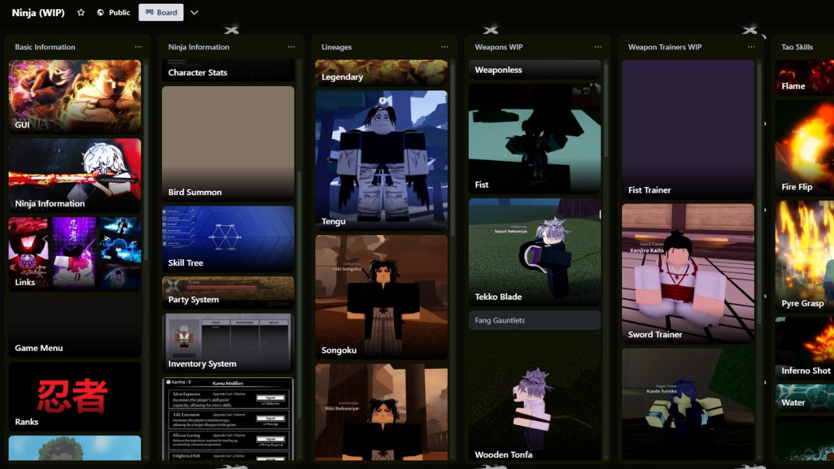 Official NINJA Trello Link & Discord – Destructoid