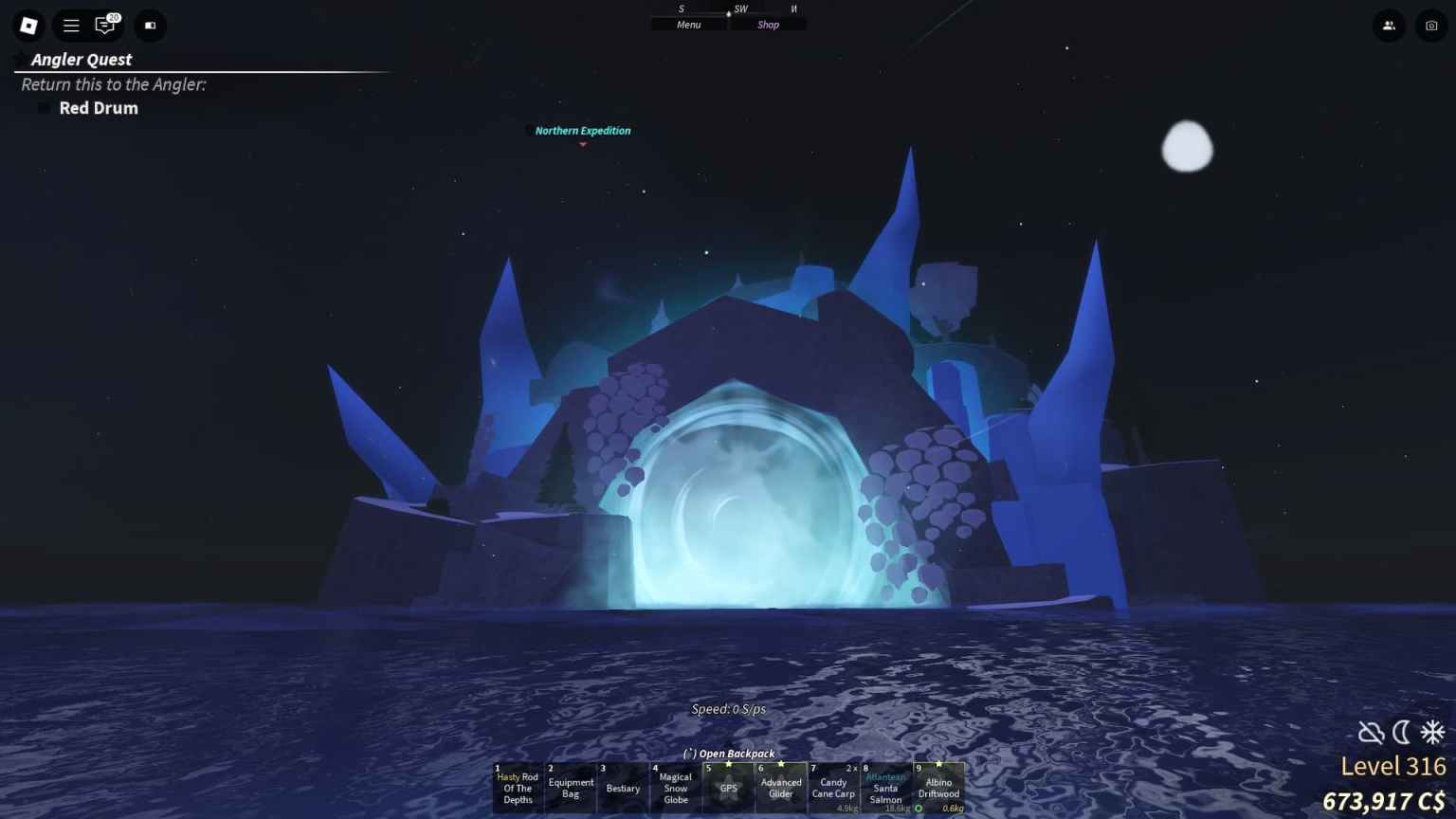 Complete Fisch Roblox Map [Blue Moon] - All Island Locations and ...