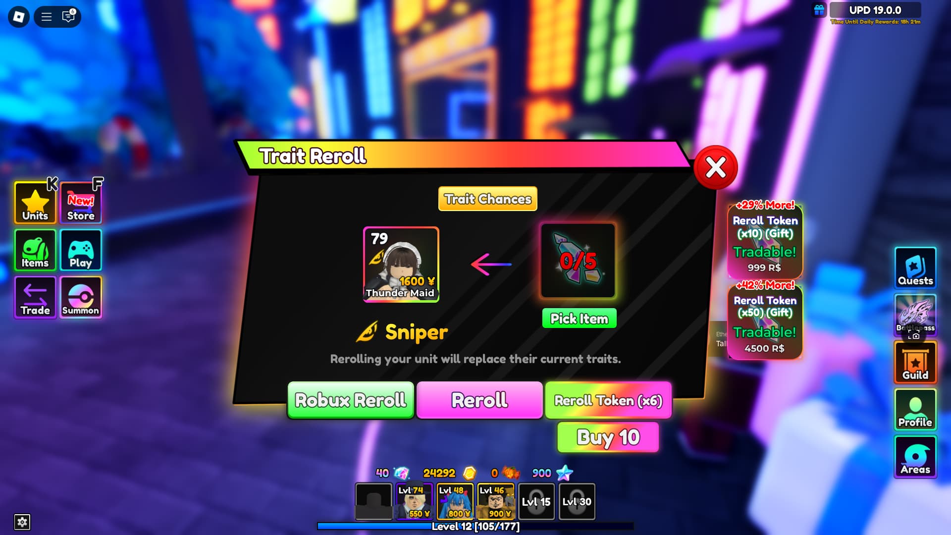 Best Ways to Get Gems, Trait Rerolls, and Holiday Stars in Anime ...