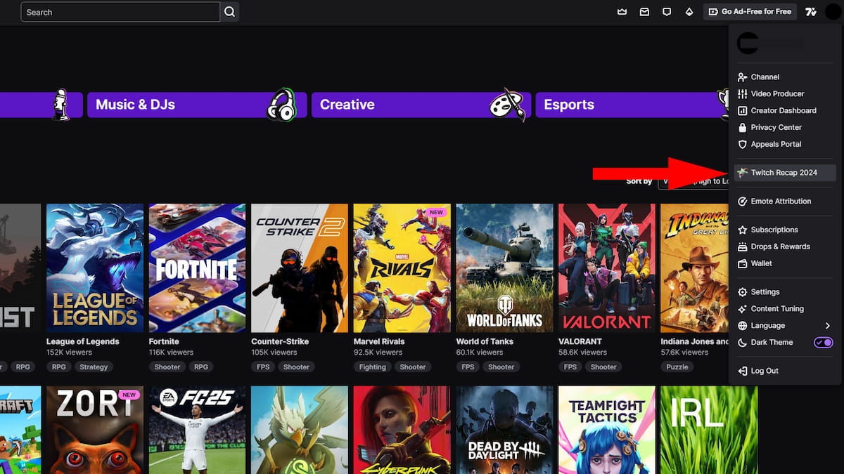 How to view your Twitch Recap 2024 – Destructoid