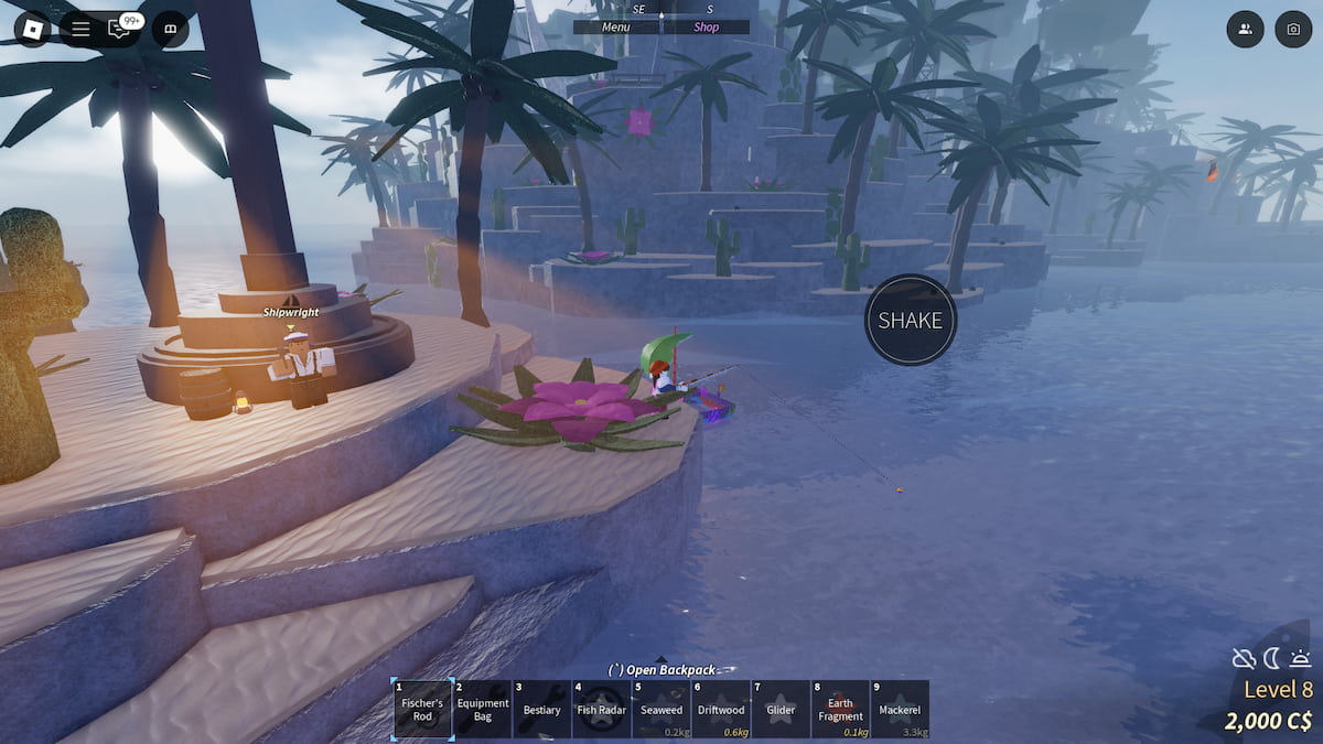 All Gemstone Ancient Fragment Locations in Fisch