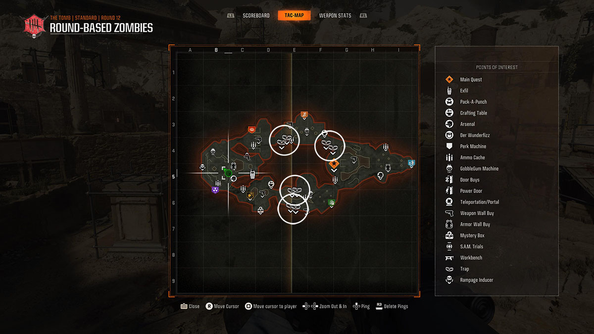 All weapon, perk, armor, and trap locations in Black Ops 6 The Tomb ...