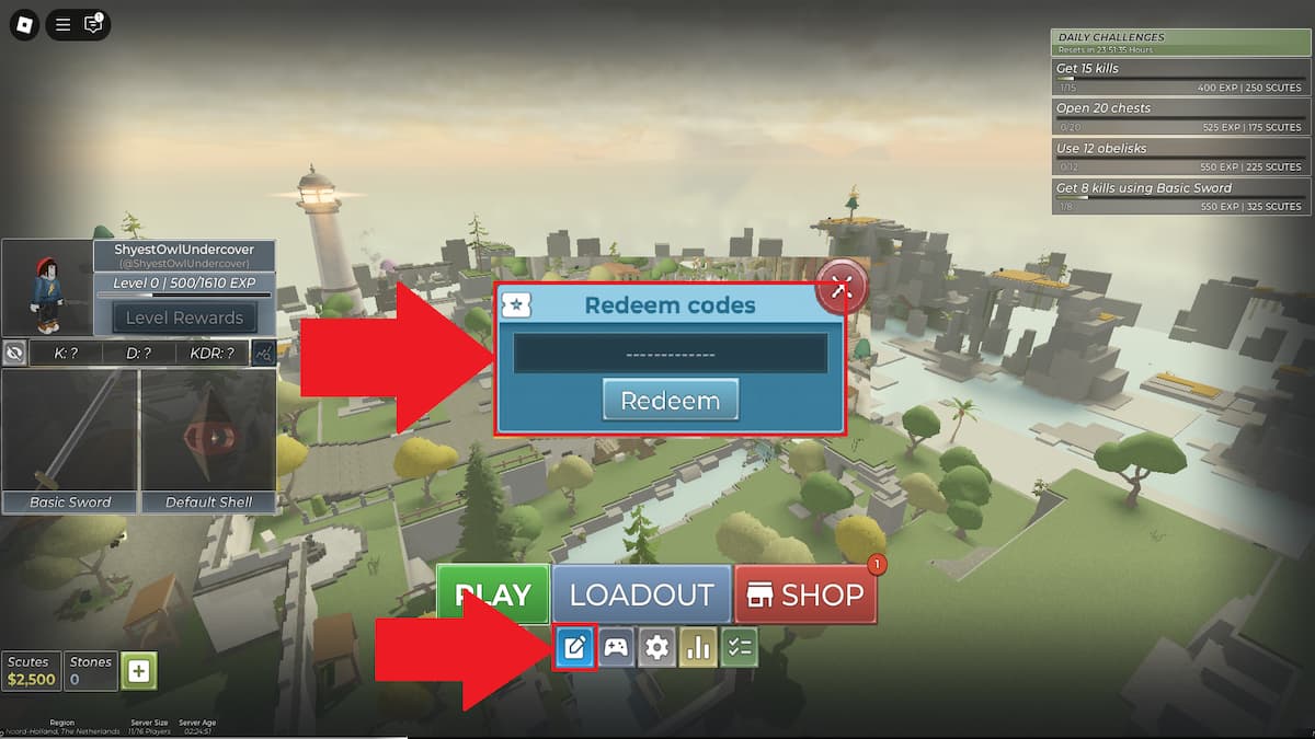 Shellbound codes (February 2025) – Destructoid