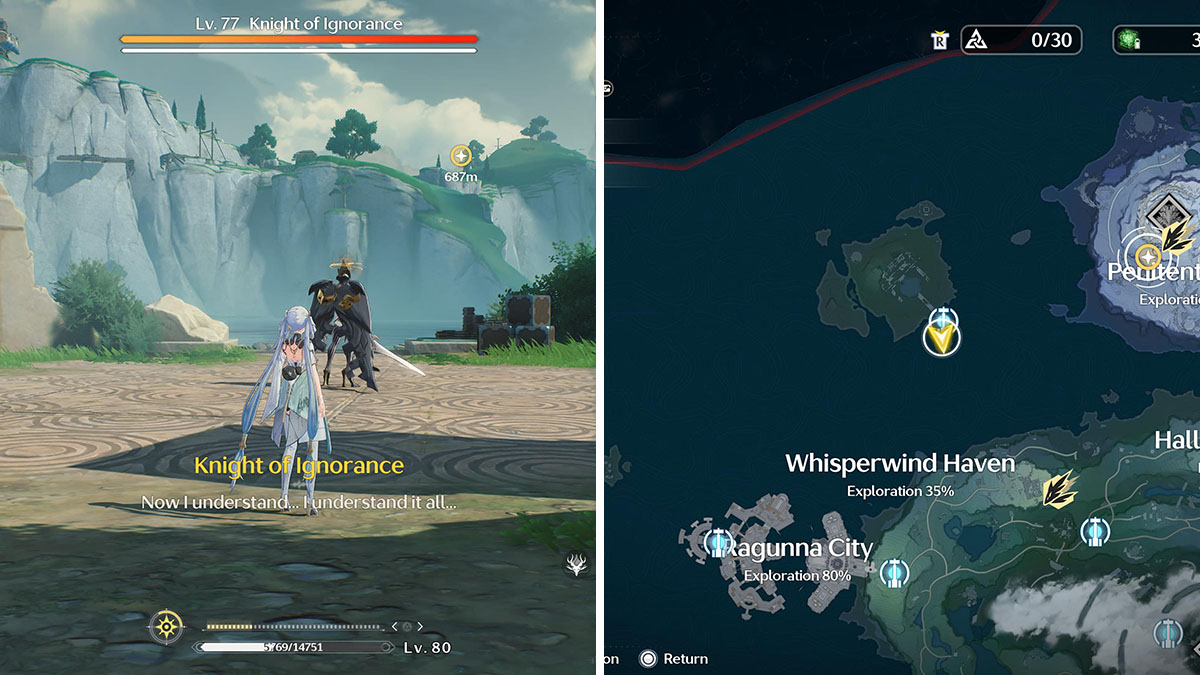 All Silver Moon Knight and Sword locations in Wuthering Waves: Silver ...