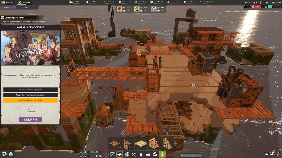 All Will Fall challenges you to keep it up in a physics-based city ...