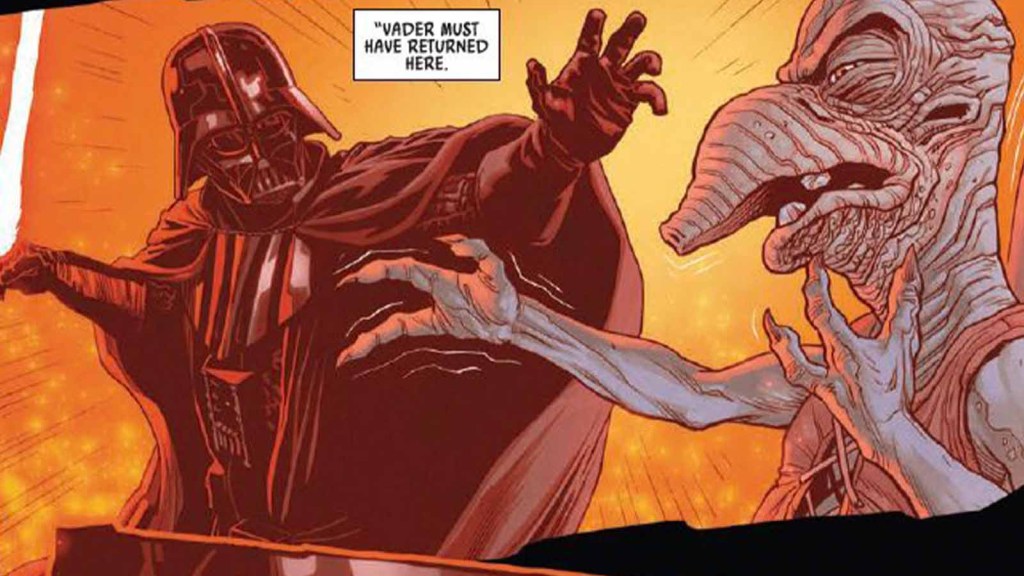 New Legacy Of Vader Star Wars comic finally shows Vader killing Watto ...