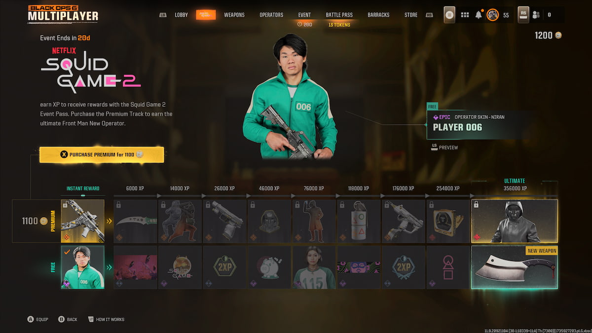 Black Ops 6 and Warzone Squid Game event: Operators, limited-time modes ...