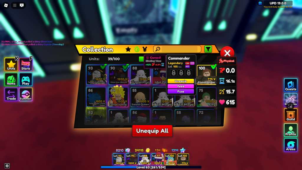 How to Curse Units and Get Cursed Tokens in Anime Adventures [CHRISTMAS ...