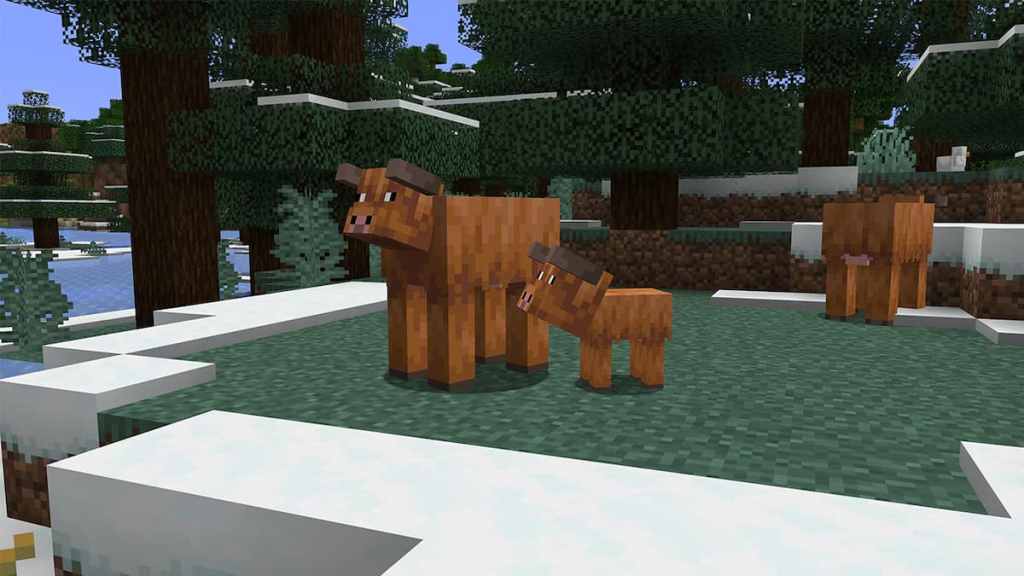 All new features in Minecraft's cow update