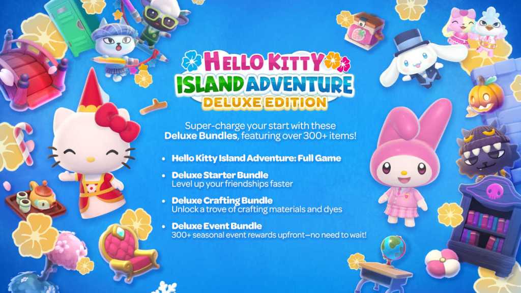 You can now upgrade to Hello Kitty Island Adventure Deluxe on Steam ...