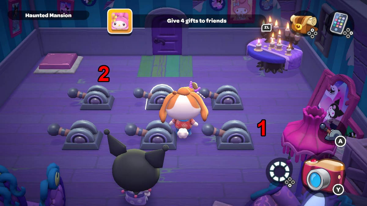 How to survive the Haunted Mansion in Hello Kitty Island Adventure ...