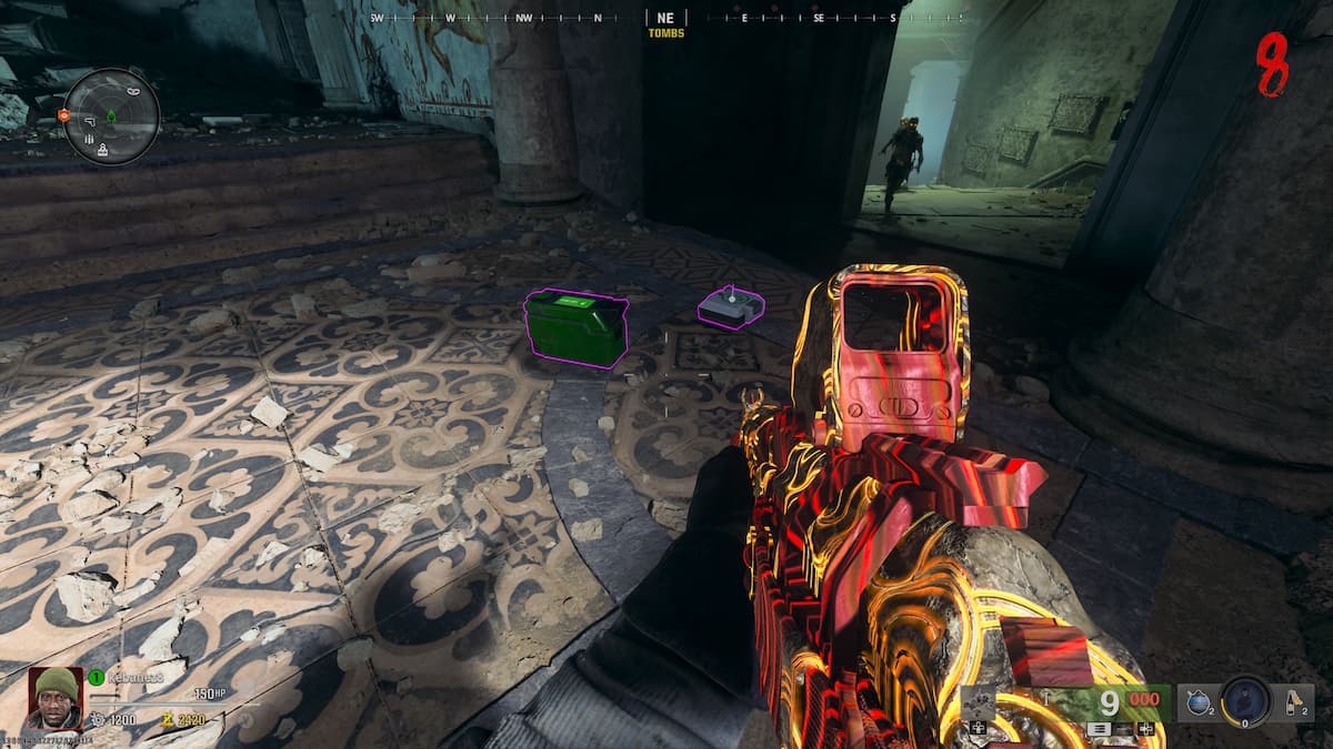 All Free Self Revive Vase locations in BO6 Zombies Tomb Easter Egg