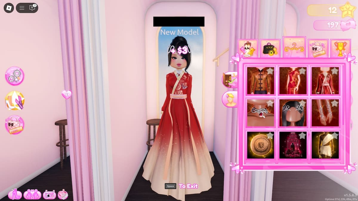 Dress to Impress (DTI) Lunar New Year update codes for 3 new items