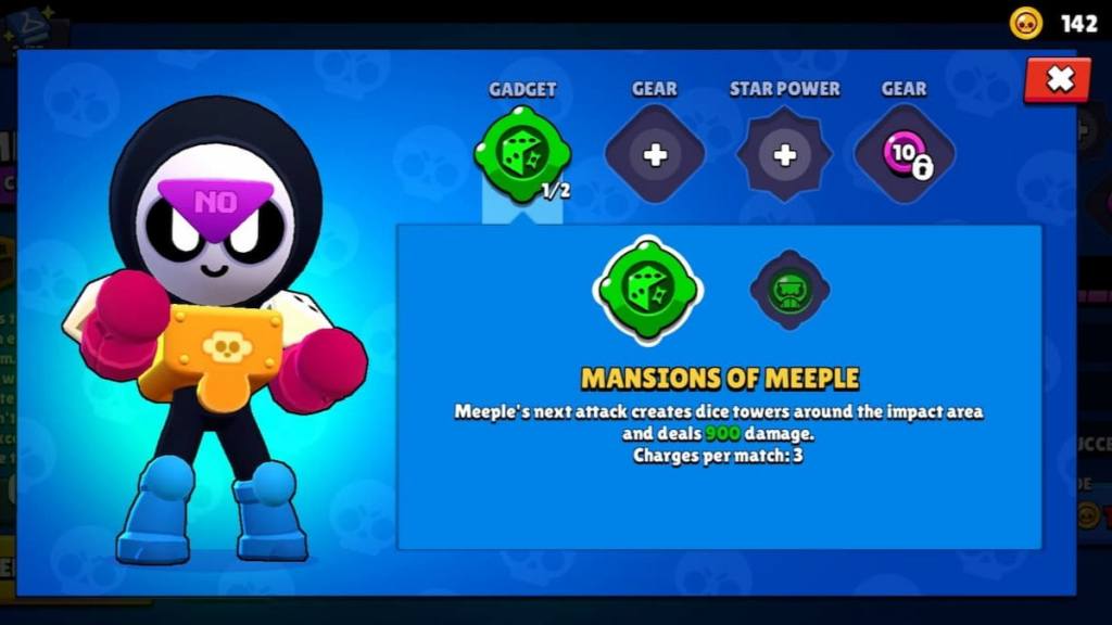 Best Meeple build in Brawl Stars