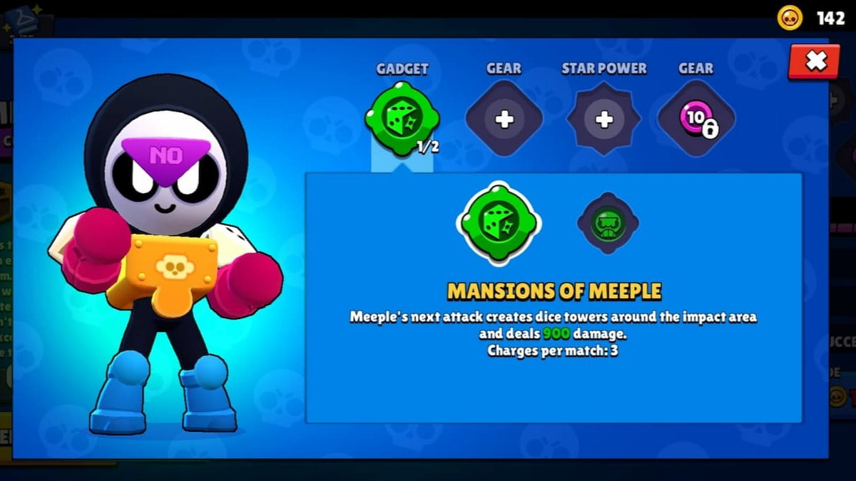 Best Meeple build in Brawl Stars