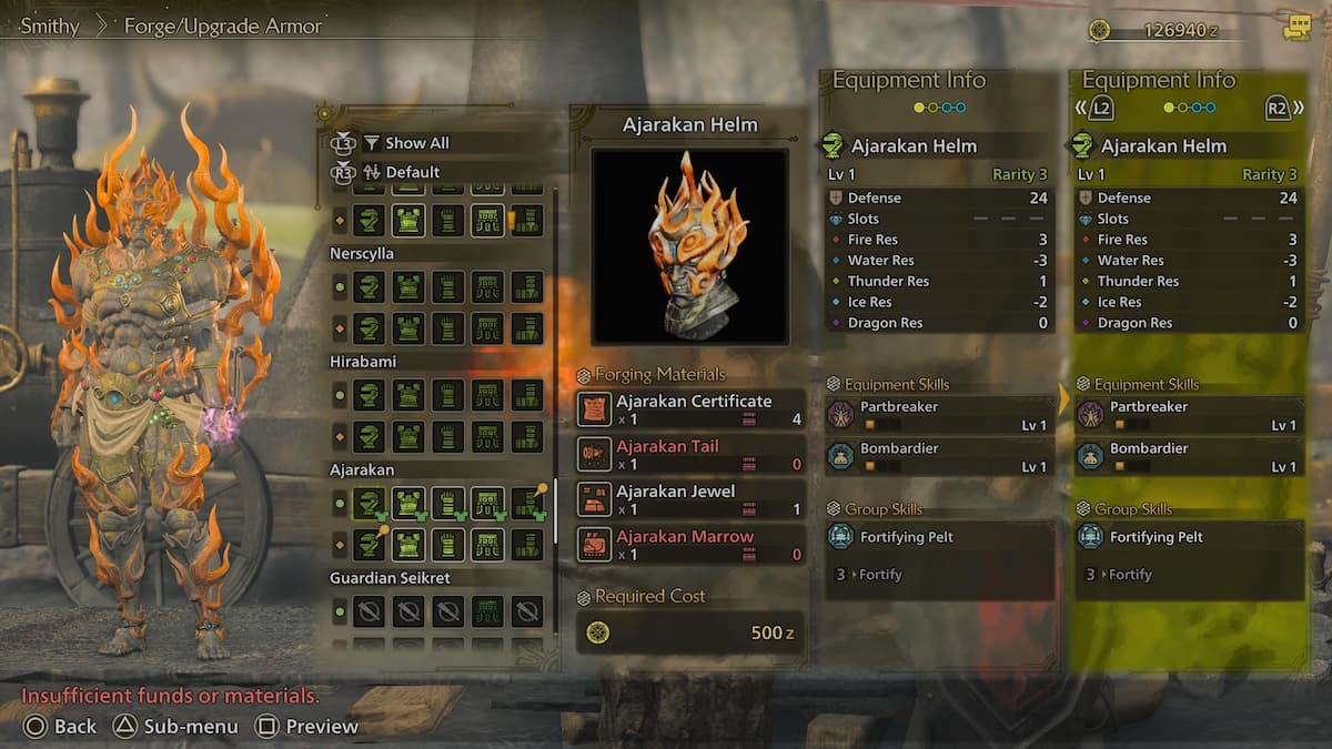 All Hunter Armor Sets and recipes in Monster Hunter Wilds
